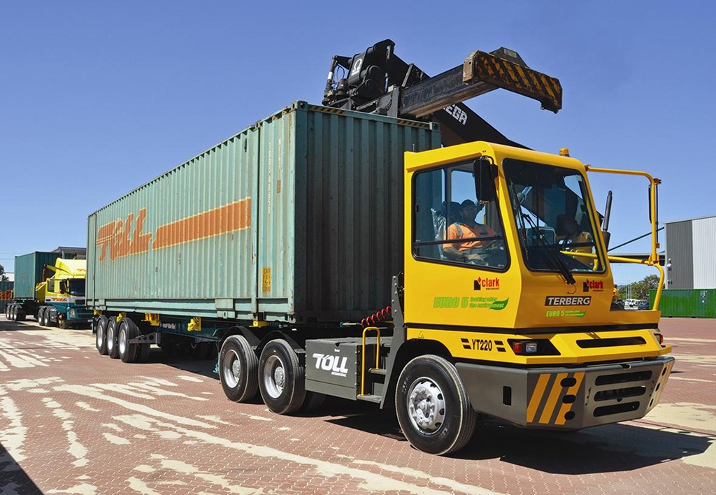 Toll selects Terberg 6x4 yard tractor - Fully Loaded