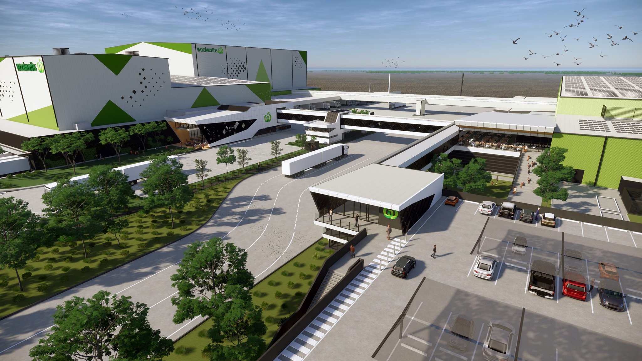 Qube and Woolworths link on massive Moorebank development | News