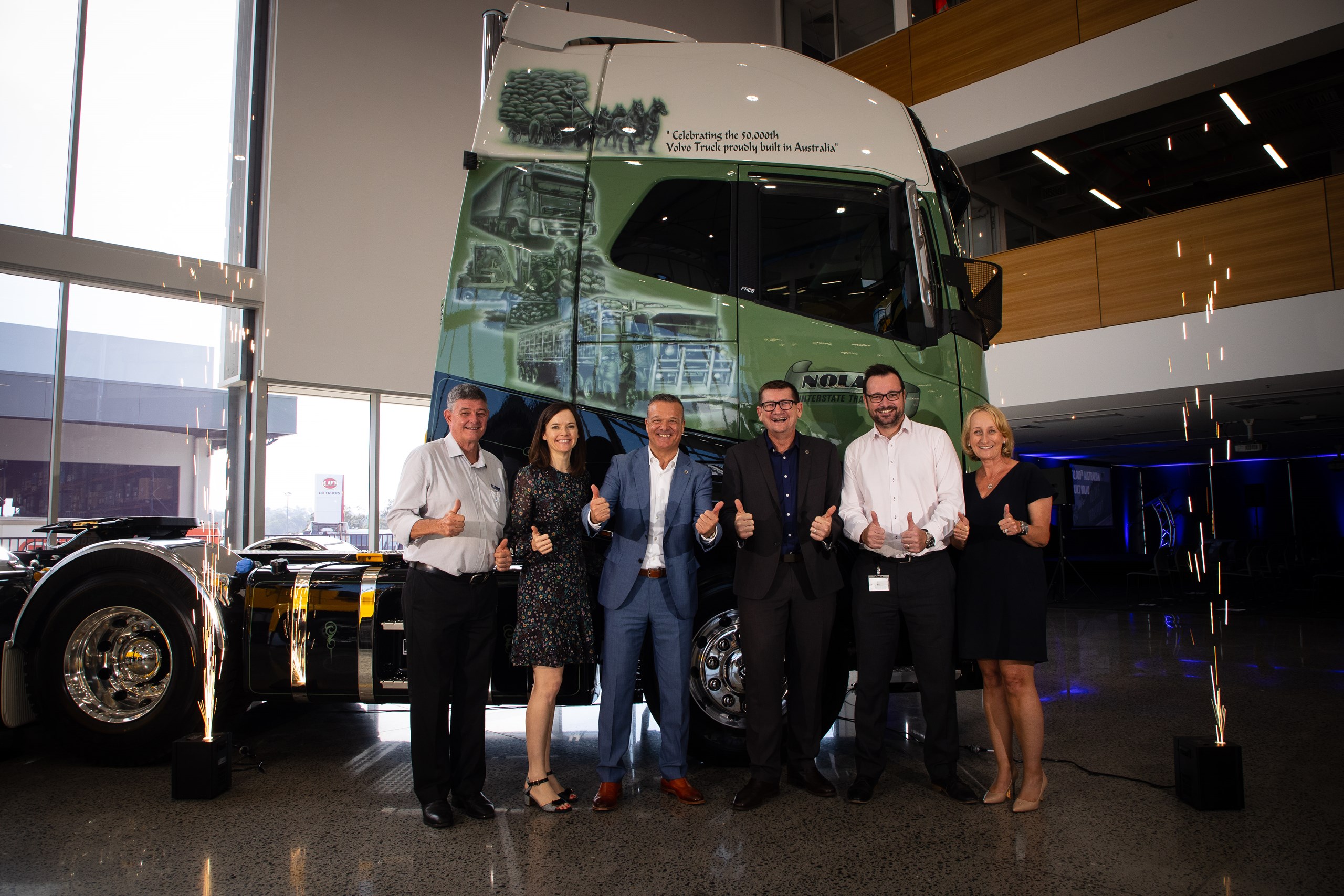 Nolan's gains Volvo Trucks Australia's 50,000th truck | News