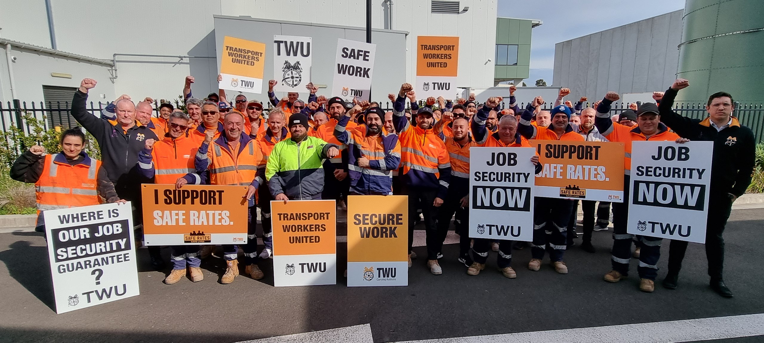 Concrete industry drivers strike over job security | News