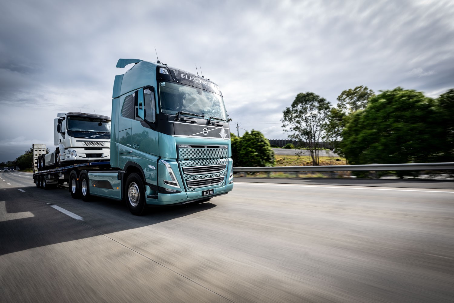 Volvo makes longest ever electric truck journey for ACT delivery