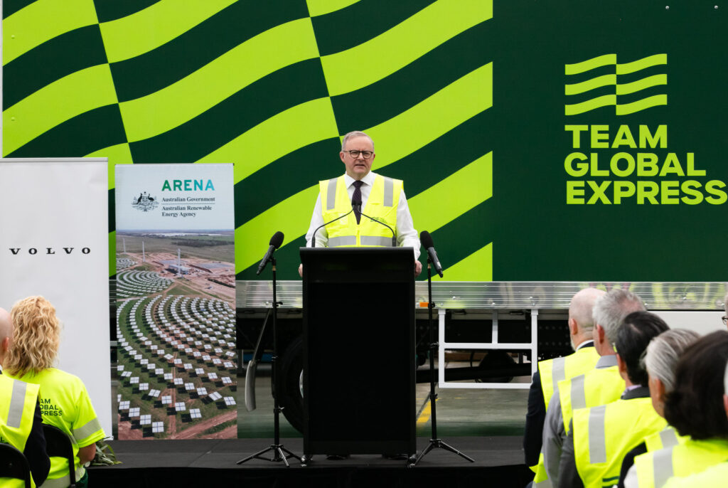 Team Global Express rolls out largest Australian logistics EV fleet in ...