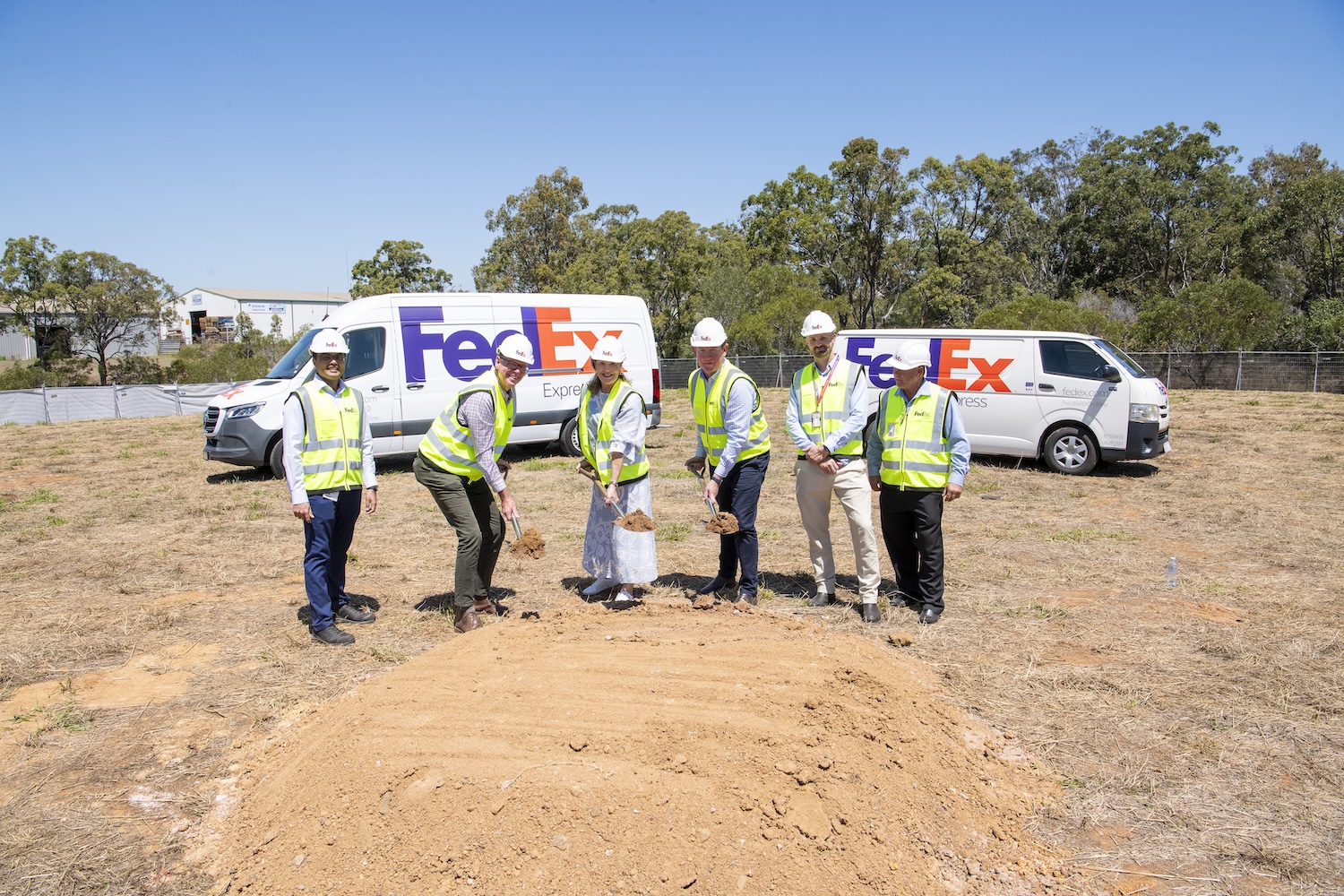 FedEx breaks ground on new Bundaberg site