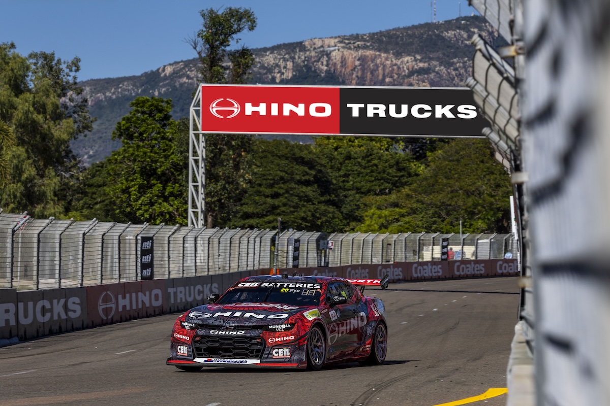 Hino and Supercars mark a decade of partnership