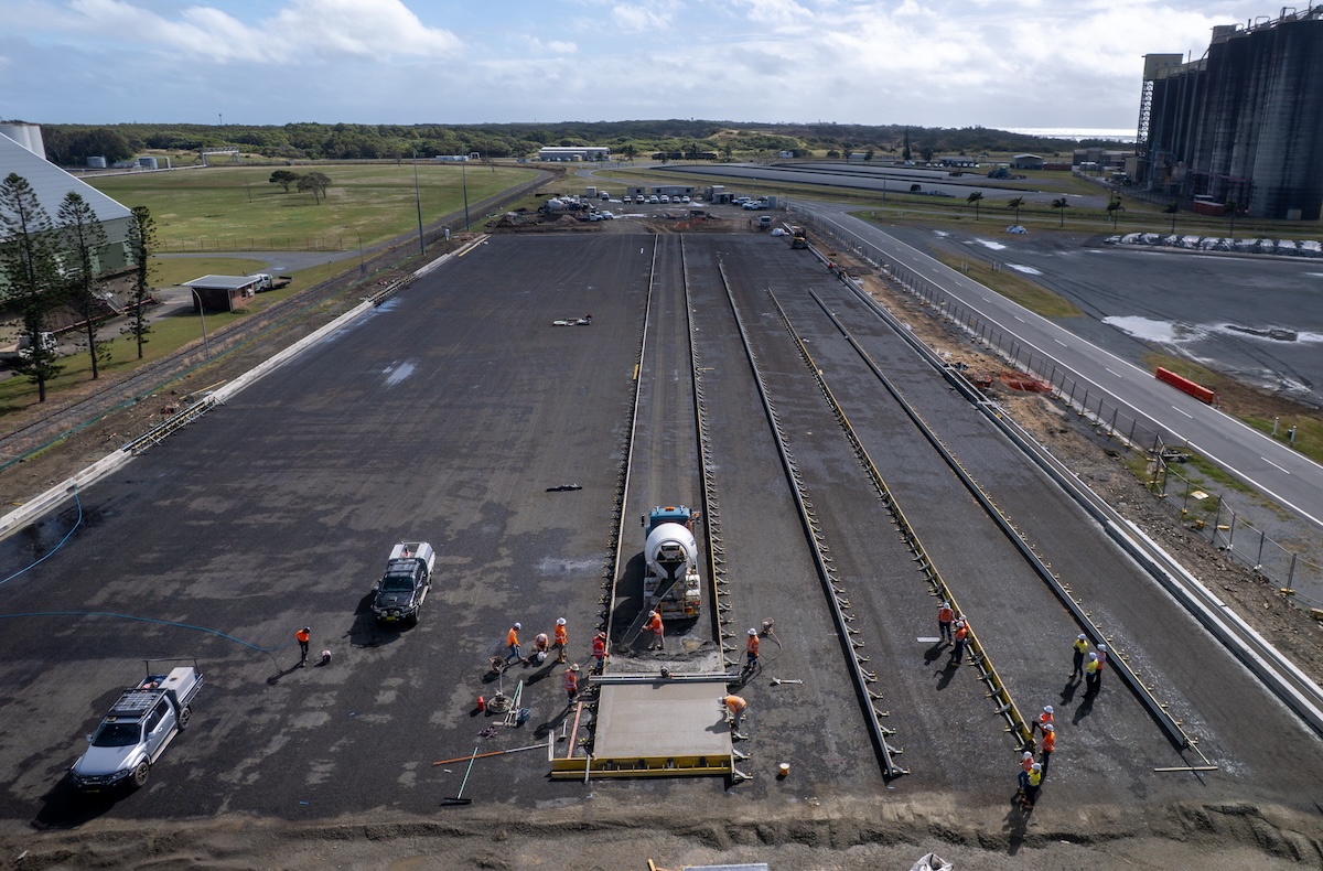 Port of Mackay Container Depot hits a major milestone